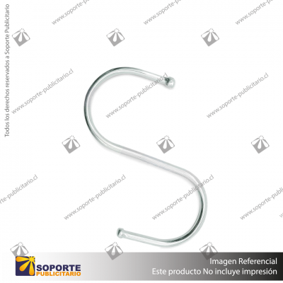 GANCHO METALICO S JUMBO – Tienda SoportePublicitario